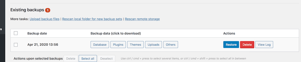 How to Backup Your Wordpress Site (and why you need to) | Compete Themes