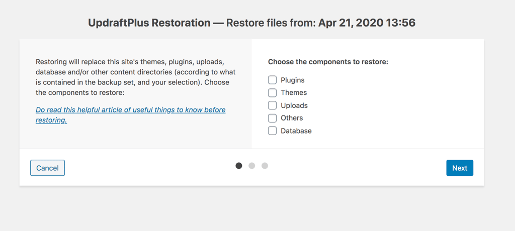How to Backup Your Wordpress Site (and why you need to) | Compete Themes