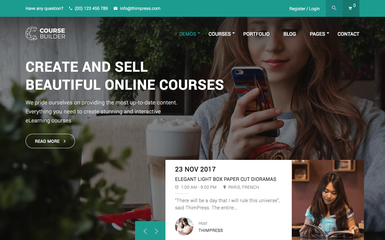 Top 8 Best Online Course WordPress Themes for 2022 | Compete Themes