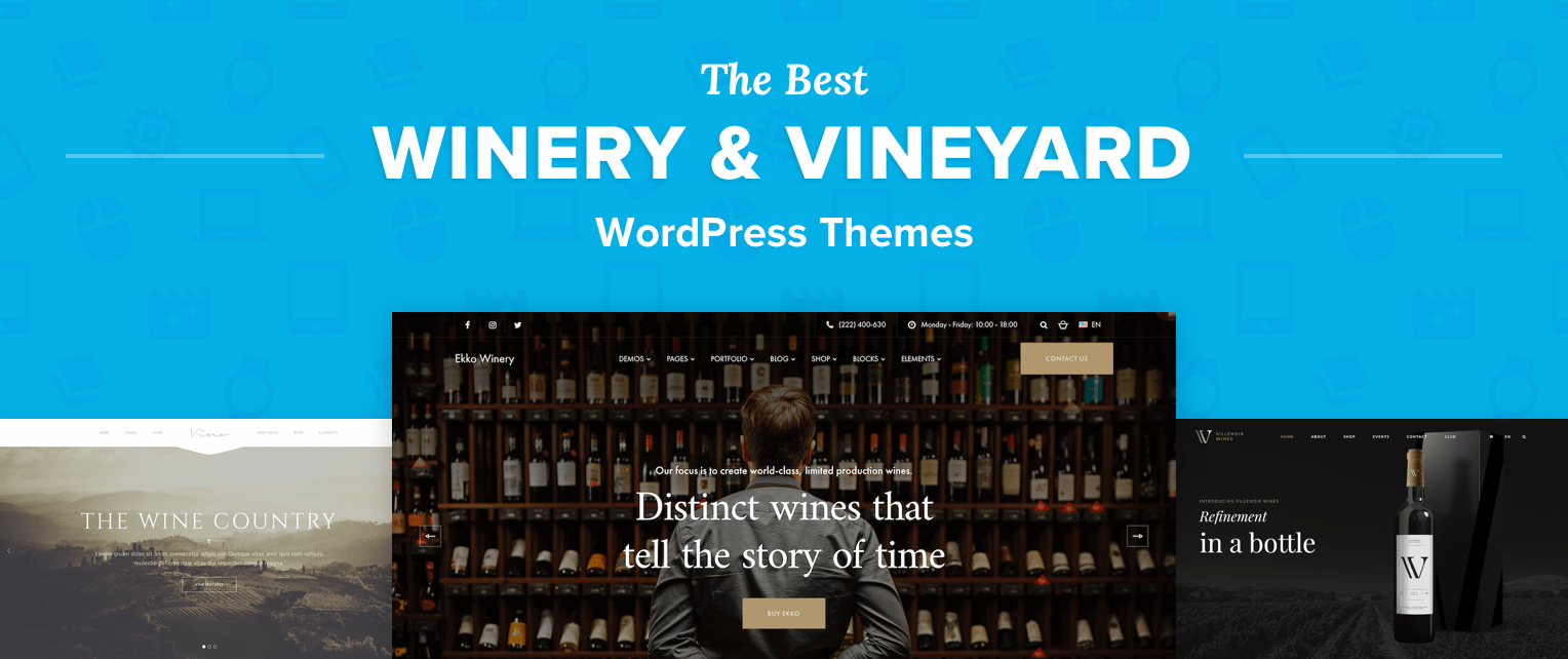 The 10 Best WordPress Winery Themes for Vineyards & Wine Bars
