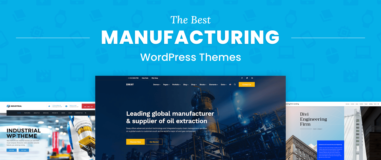 The 7 Best WordPress Manufacturing Themes | Compete Themes