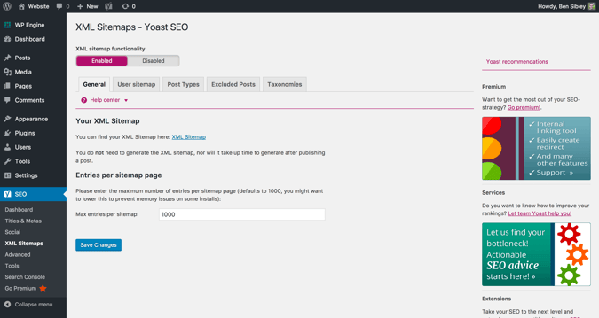 How to Easily Add an XML Sitemap to WordPress | Compete Themes