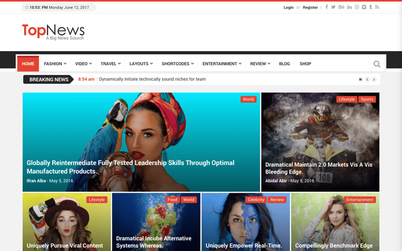 The 25 Best WordPress Newspaper Themes for Serious Publishers