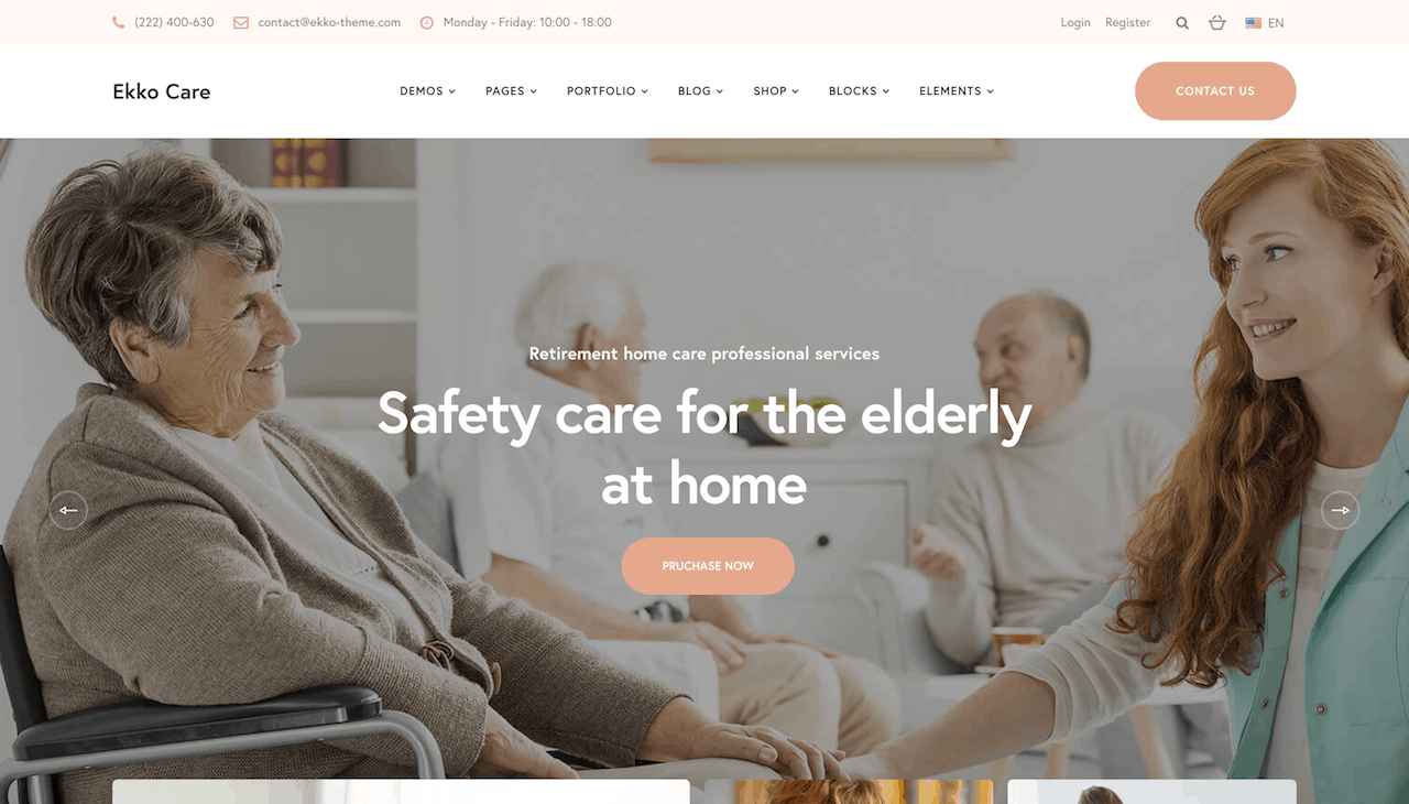 The 6 Best Senior Care WordPress Themes for 2022 | Compete Themes